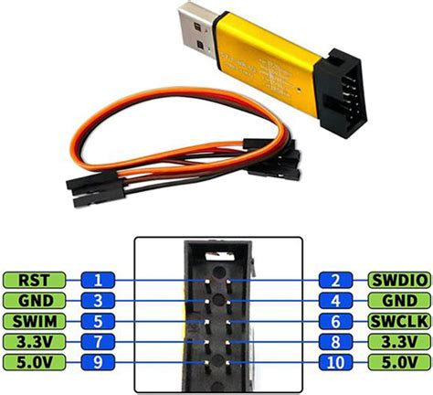 Buy Tooda St Link V2 Programming Unit Emulator Downloader 40pin
