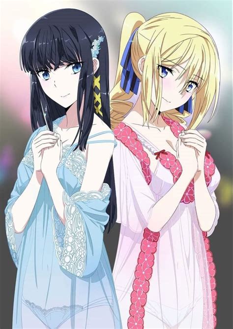 Pin De Ayame En Mahouka Mahouka Koukou No Rettousei Chica Anime