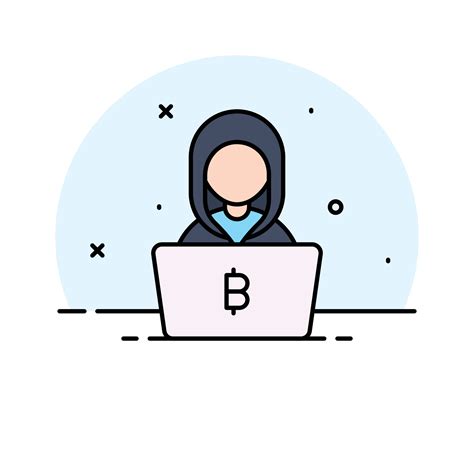 Check This Beautiful Vector Of Bitcoin Hacker Ready To Use Icon 30747221 Vector Art At Vecteezy
