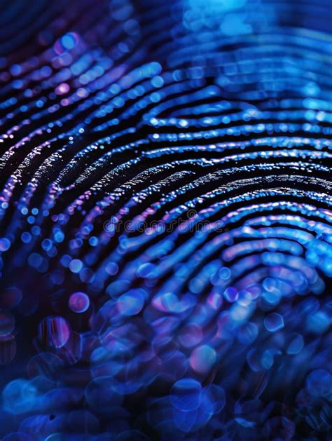 A Symbolic Representation Of A Dna Fingerprint Used In Forensic Science