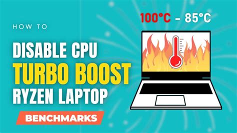 How To Disable Cpu Turbo Boost Ryzen Laptop Fix Overheating Youtube