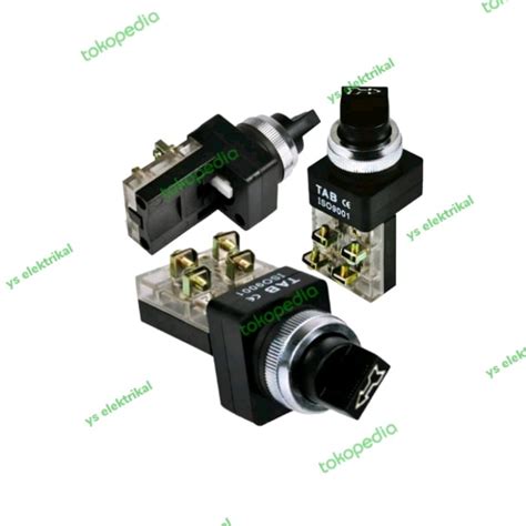 Jual Selector Switch 2Posisi Selector Stay Put PB25X Jakarta Pusat Ys Elektrikal Tokopedia