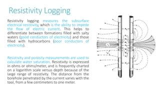 Lecture 9 Well Logging Ppt