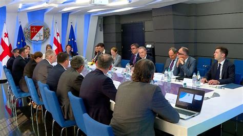 ფინანსთა მინისტრი შეხვდა სანქციების საკითხებში Eu სა და აშშ ის წარმომადგენლებს Netgazeti • აშშ