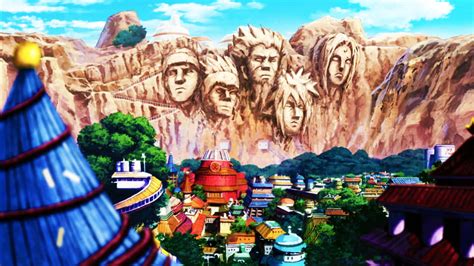 Download Konohagakuren Hidden Leaf Village Five Hokage Faces Wallpaper