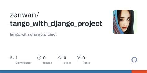 GitHub Zenwan Tango With Django Project Tango With Django Project