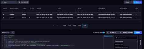 Influxdb2 Fields Displayed In A Measurement In Different Time Ranges Are Different Influxdb 2