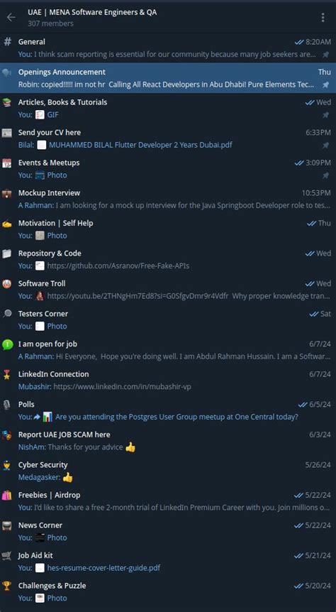 muhammad shahid rafi c p on linkedin community job scams ghosting uae software industry