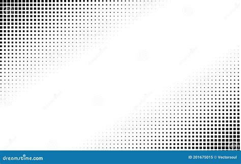 Squares Halftone Geometric Background Pattern And Texture Vector