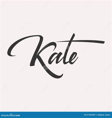 Max English Name Greeting Lettering Card Vector Illustration