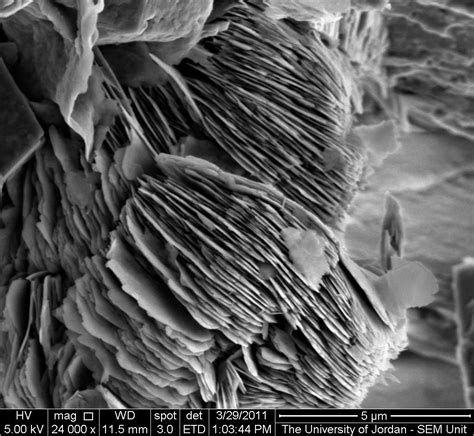 Kaolin Clay Sheets 24000x Magnification