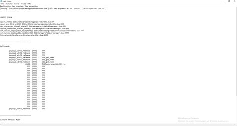 Game Keeps Crashing Rpaydaytheheist