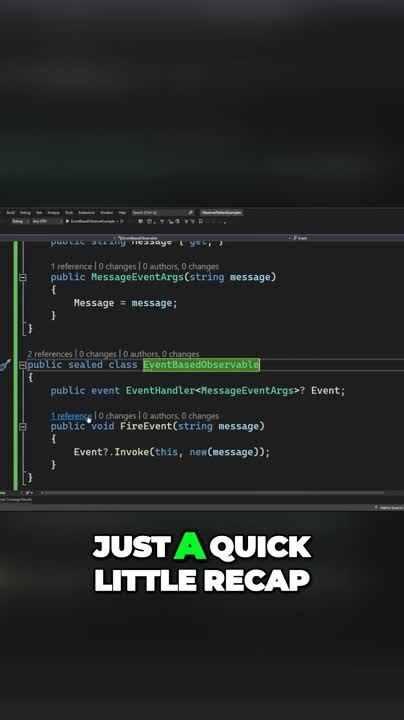 Learn Events And Event Handlers In Csharp Nick Cosentino Posted On The Topic Linkedin