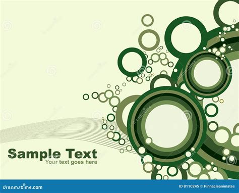 Abstract Circle Backgroundvector Stock Vector Image 8110245