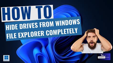 How To Hide Or Unhide Drives From File Explorer Completely In Windows YouTube