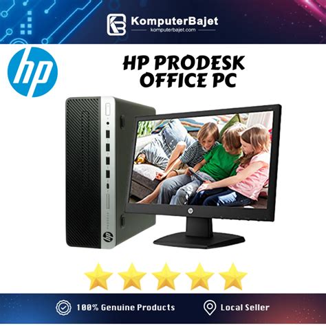 KomputerBajet HP PRODESK I3 I5 I7 HIGH SPEC Office PC Babe Budget Computer USED PC Shopee