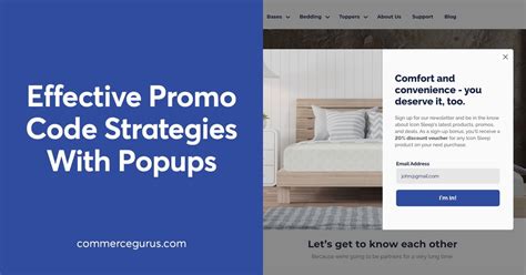 Effective Promo Code Strategies With Popups Commercegurus