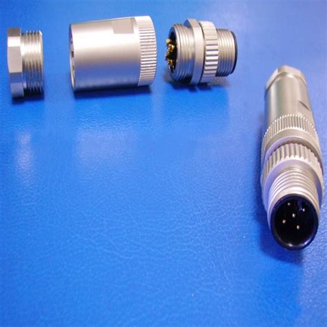 M12 A Code 5pin Male Field Wireable Connector Jkl Technology Co Ltd