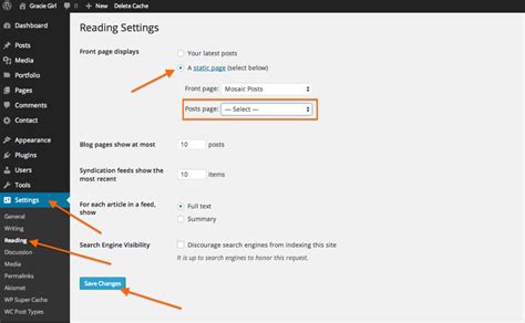 How To Disable The Display Of Your Posts On Blog Page Knowledge Base