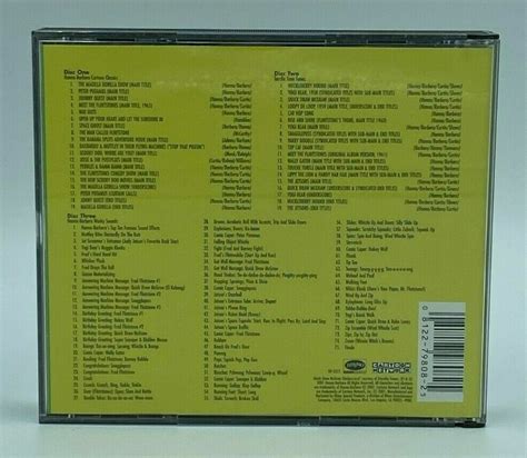 Hanna Barbera Cartoon Classics And Wacky Sounds 2001 3 Disc Cd Set