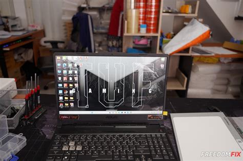 รับเปลี่ยนจอโน๊ตบุ๊ค Asus Fa506icb Hn103w จอแตก จอร้าว จอเสีย เป็นเส้น สีเพี้ยน ราคา ไม่แพง