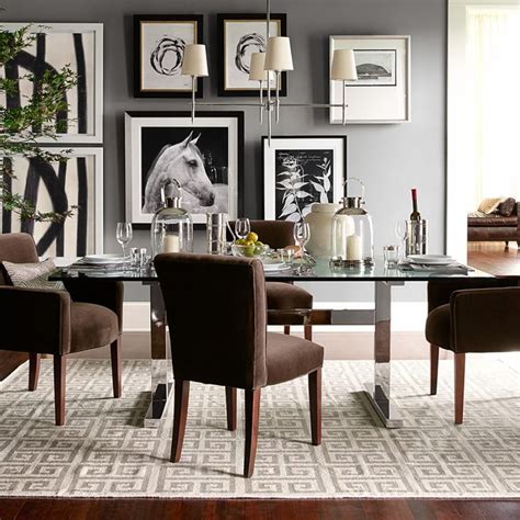 Mercer Rectangular Dining Table Side Chairs Dining Williams Sonoma