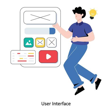 User Interface Flat Style Design Vector Illustration Stock Illustration 28087378 Vector Art At