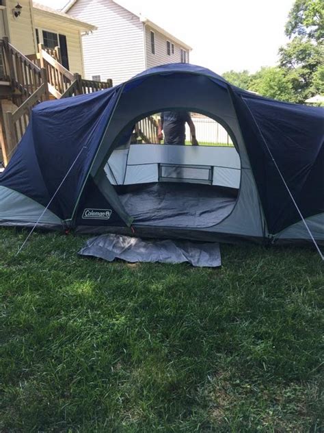 Coleman Skydome 8 Person Camping Tent Xl Blue Nights Macys