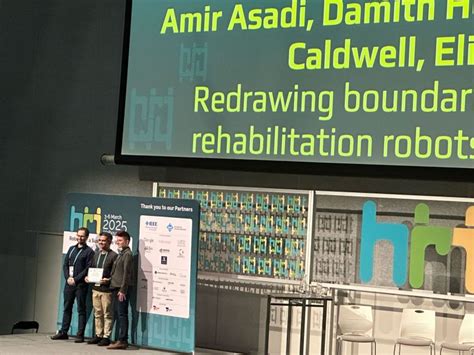 Congratulations Amir Asadi On Taking Your Research To The Human Robot