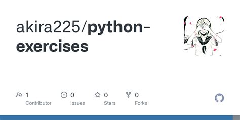Github Akira Python Exercises