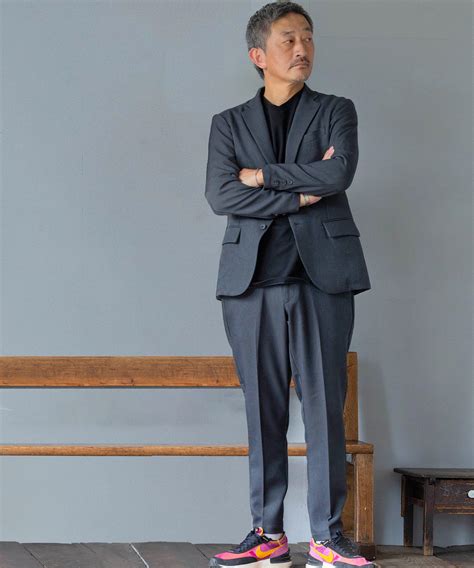 【楽天市場】セットアップ メンズ スーツ テーラード ストレッチ ニット 洗える ウール ライク 伸びる ビジネススーツ 秋冬 秋 冬