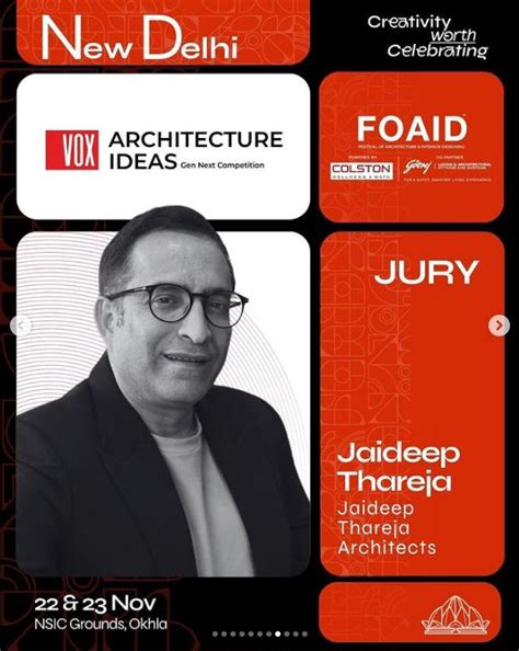 Jaideep Thareja Architects On Linkedin Foaid2024 Voxarchitectureideas Designexcellence…