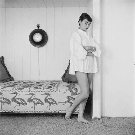 Audrey Hepburn Barefoot