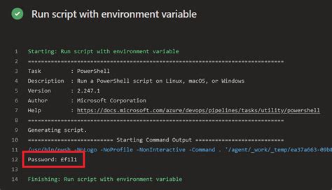Azure Devops Detected Characters In Arguments That May Not Be Executed Correctly By The Shell