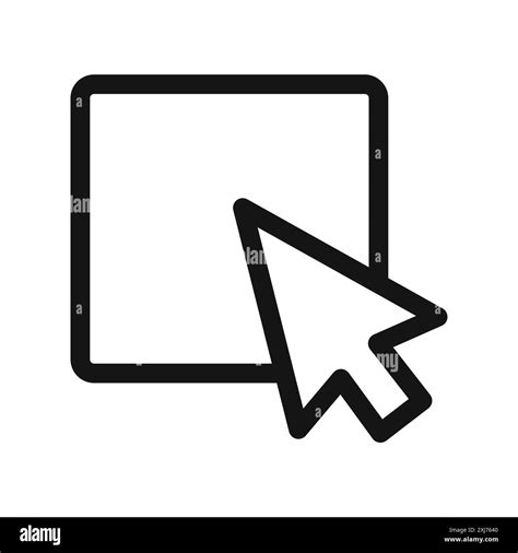 Select Element Icon Vector Line Logo Mark Or Symbol Set Collection Select Element Icon Vector Line Logo Mark Or Symbol Set Collection