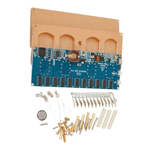 Diy In12 In 12 Nixie Tube Pcba Kit Digital Clock Circuit Board Kit Sans