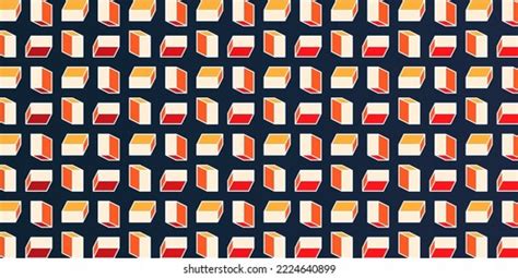 Many 3d Rectangular Colorful Solid Cuboids Stock Vector Royalty Free