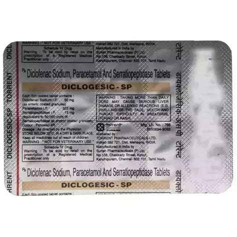 Diclogesic Sp Uses Price Dosage Side Effects Substitute Buy Online