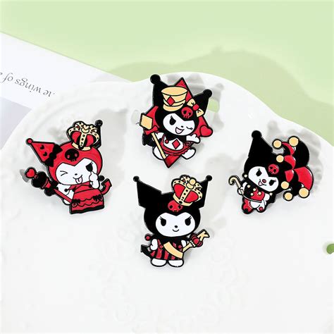 Sanrio Kuromi Pin Kiss Anime