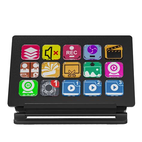 Stream Deck Live Production Controller With 15 Customizable Lcd Keys