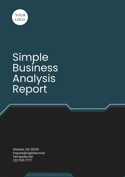 Free Market Analysis Report Template Edit Online And Download