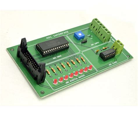 Adc 0809 Interface Card