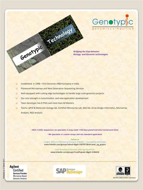 Arraygen Next Generation Genome Browser Ppt