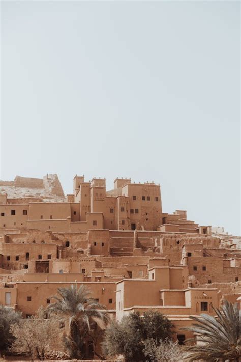 Odrzucaj Tradycyjne 건물 건축 고대 건물 관광지 구시가지 낮 도시 경관 랜드마크 마라케시 마라케시 사피 마을 모로코 모로코 건물