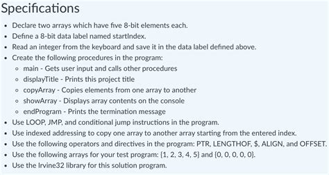 Solved Array Copier Index 0−4−1 Invalid Input Try