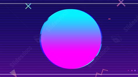 Gradient Cool Carnival Wind Powerpoint Background For Free Download