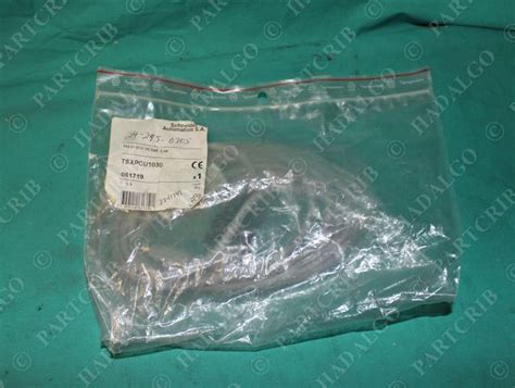Scheneider TSXPCU PLC Cable Programming CPU Processor Connector PartCrib Com