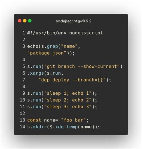 Jan Andrle On Linkedin Bash Javascript Nodejs Scripting Webdev
