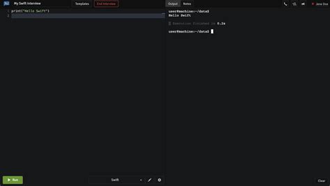Free Online Swift Ide For Seamless Interviews Codeinterview