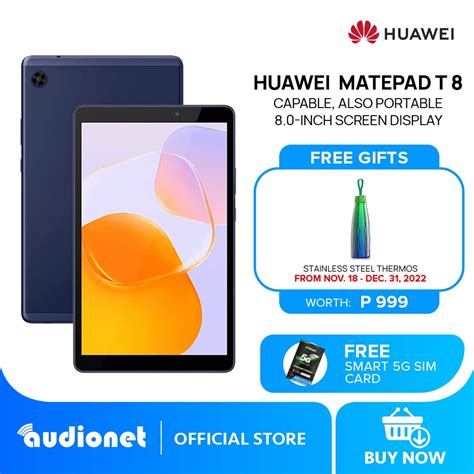 HUAWEI MatePad T 8 LTE Tablet 3GB RAM 32GB ROM MTK MT8768 8 Inches LCD Display 5100mAh